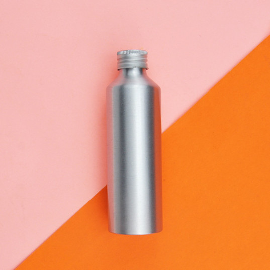 Slanted shoulder aluminum cosmetic aluminum bottle | Aluminum Bottle ...